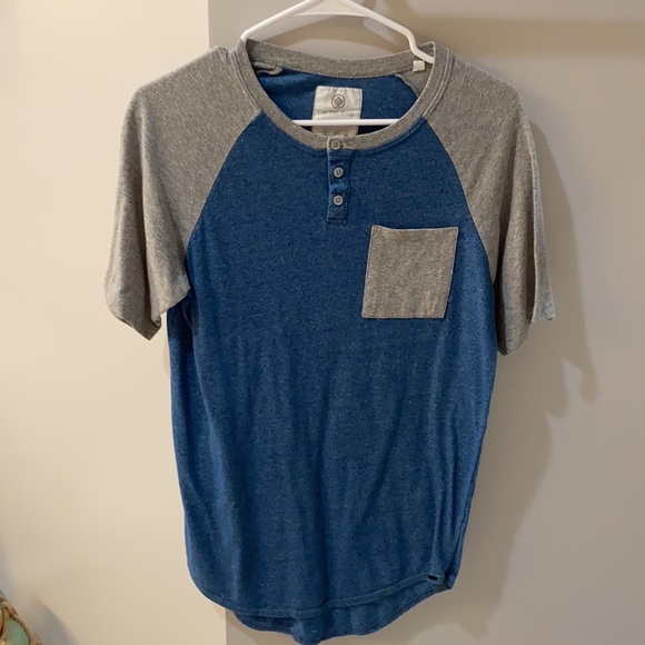 on the byas | Shirts | Color Block Pocket Tshirt | Poshmark